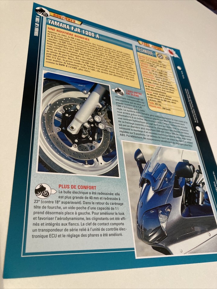 Yamaha FJR1300A 2003 FJR1300 A Motorcycle Passion Collection Atlas 1300 ...