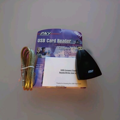 PNY Tech Compact Flash USB Reader/Writer | eBay
