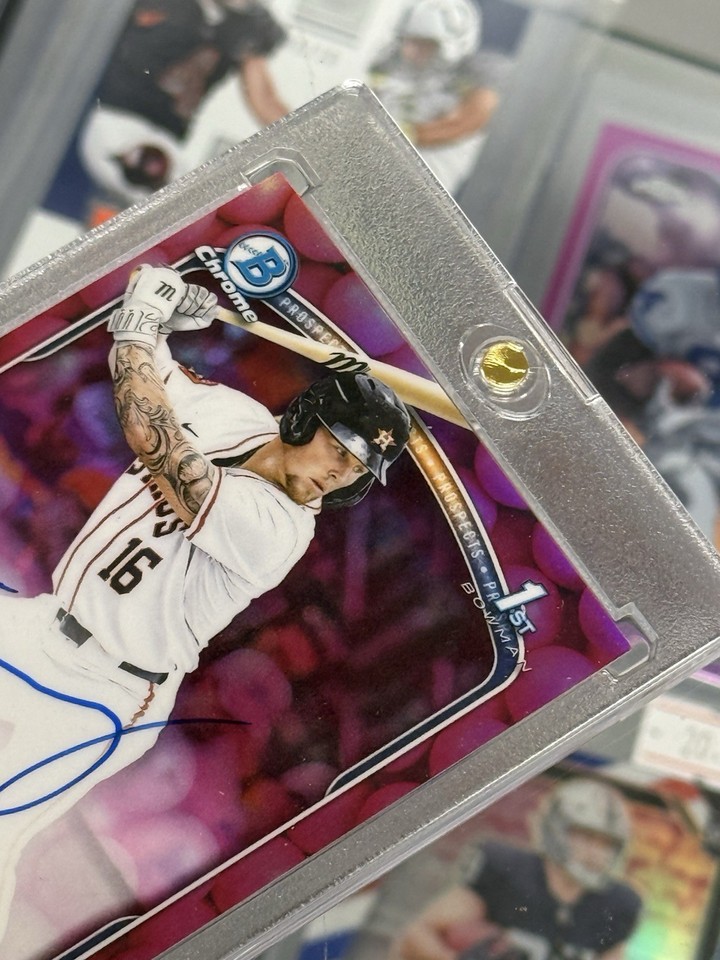 2025 Bowman Draft Snack Pack Bubble Gum Autograph Ethan Frey Auto /5 | eBay