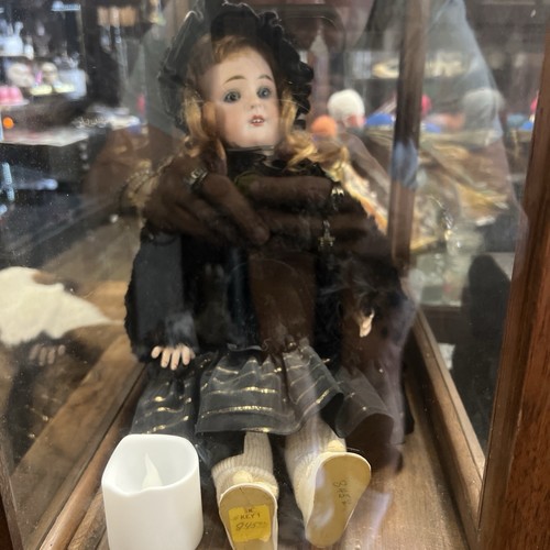 Antique Victorian Mourning Doll In A Case | eBay