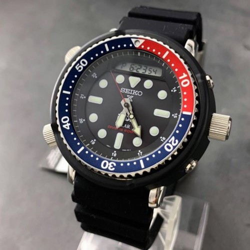Seiko Prospex SNJ027 Cal.H851 Divers 200m PADI Box Solar Mens Watch ...