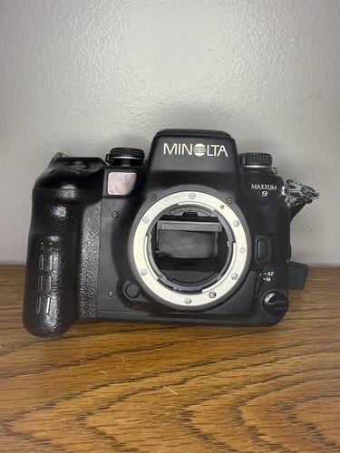 Minolta Alpha α9 Dynax a9 Maxxum 9 Film Camera Body-UNTESTED | eBay