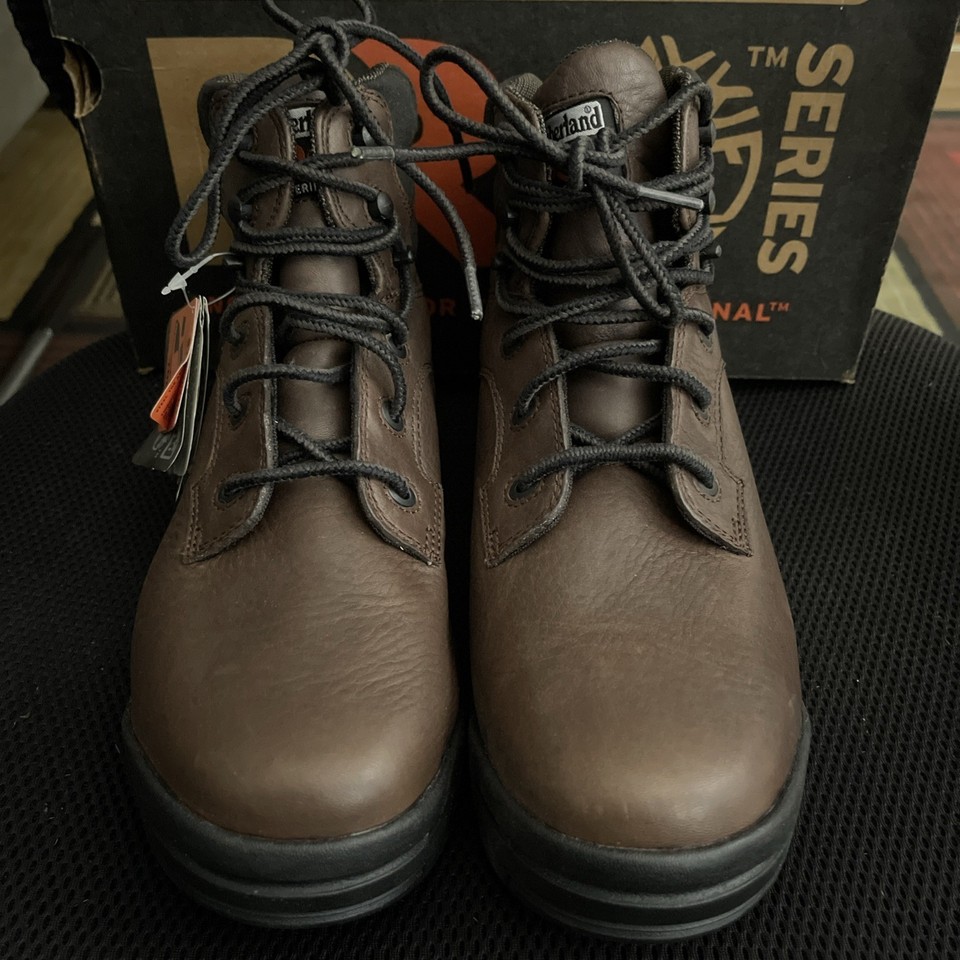Timberland Boots Pro Series Men's Size 10 M Steel Toe Work Brown New in ...