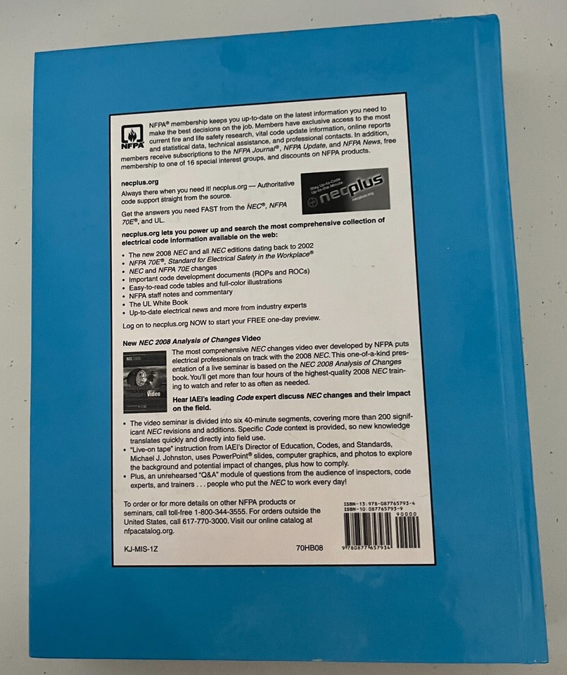 National Electrical Code 2008 Handbook (International Electrical Code ...