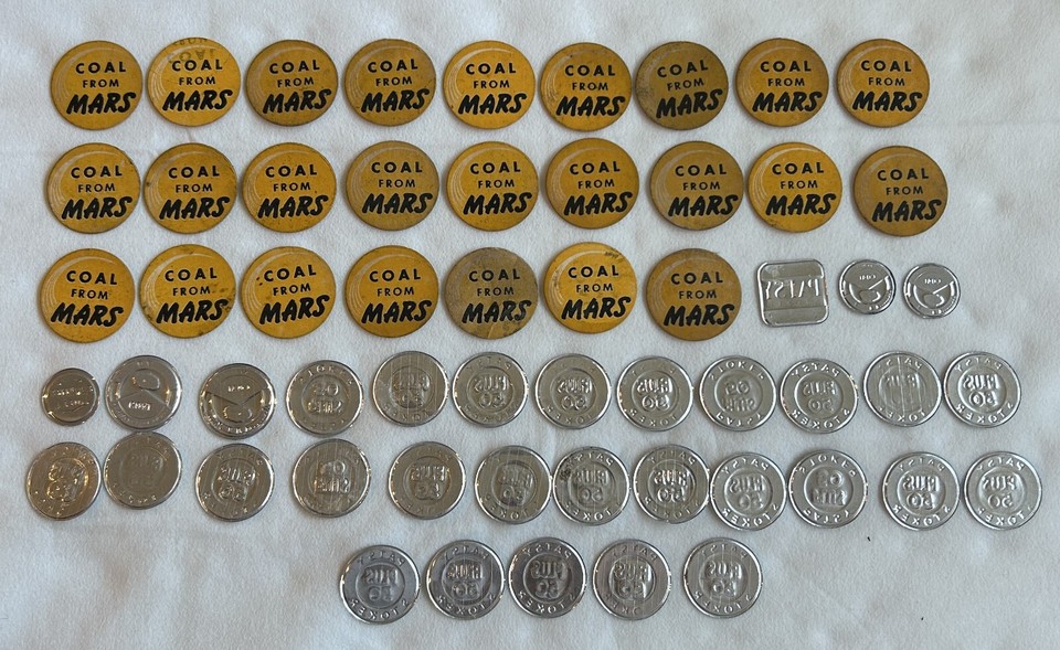 Lot of (57) Coal Mine Scatter Tags | eBay