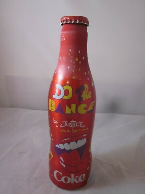 Coke Coca Cola Aluminum Bottle Do the Dance by Justice 2009 Edition New ...