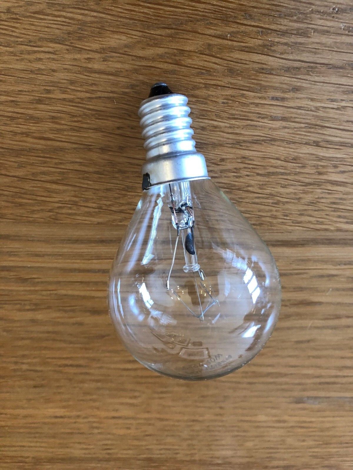 SES/E14 Small Edison Screw Clear Golf Ball Light Bulbs 25w, 40w & 60w ...