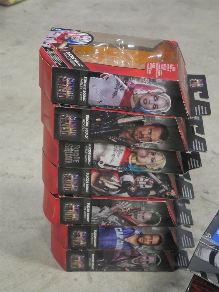 DC Multiverse Suicide Squad Marvel Legends Opened Box Only Lot 10 ...