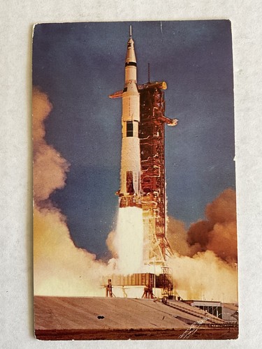 Huntsville AL~1972~launching Apollo/Saturn V vehicle~rocket~men to the ...