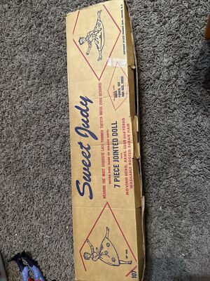 1950's 25" Sweet Judy Doll in her Original Box | eBay