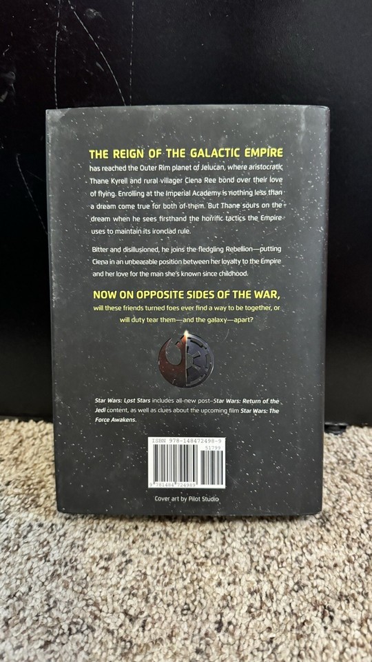 Star Wars: Lost Stars by Claudia Gray (2015, Hardcover, First Edition ...