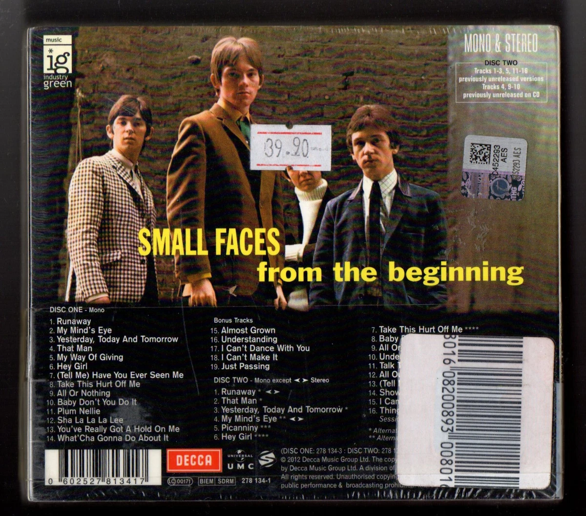 Small Faces From The Beginning