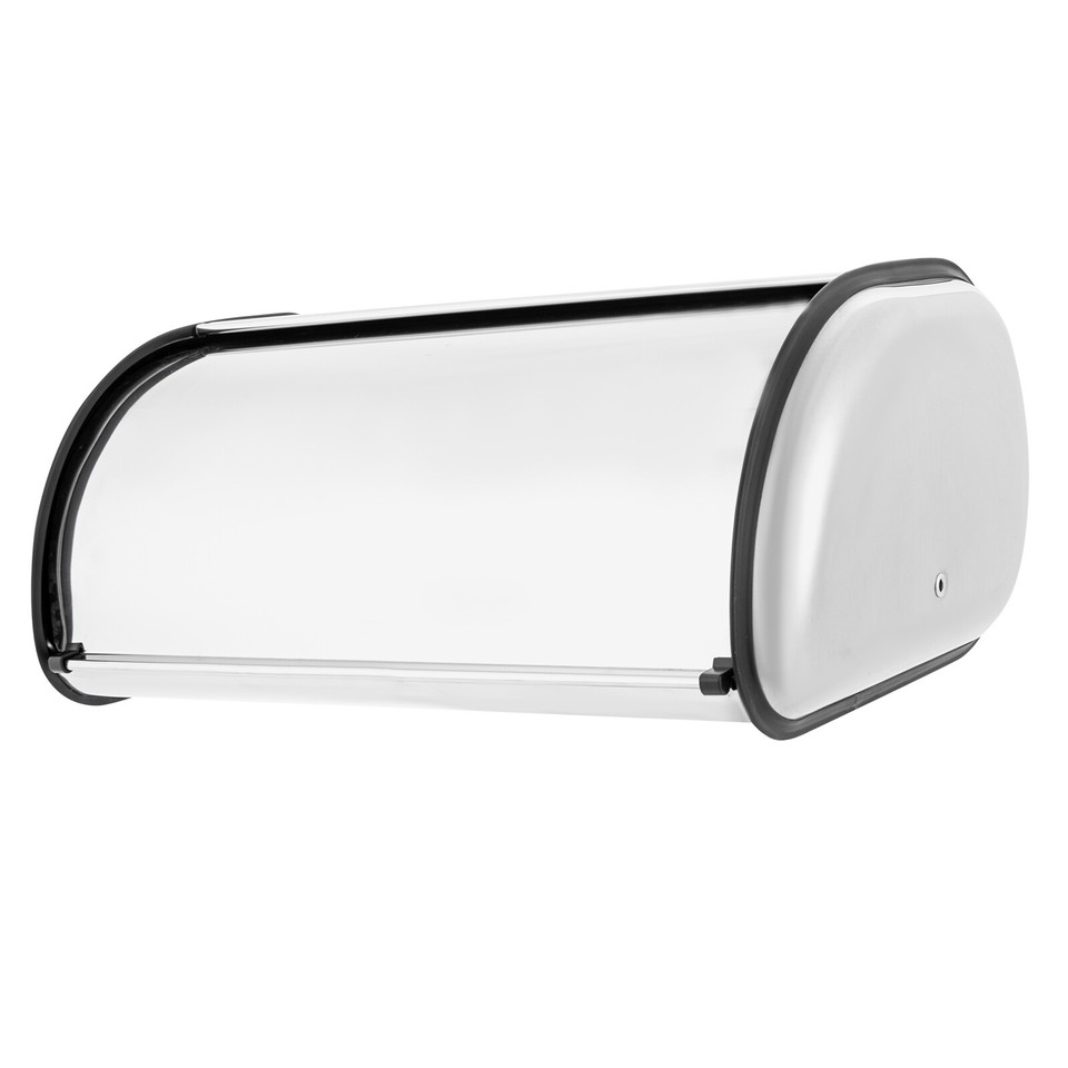 Stainless Steel Bread Box, Silver Bread Bin, Kitchen Counter Bread ...