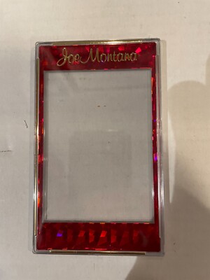 Joe Montana Special Nameplate Card Holder | eBay