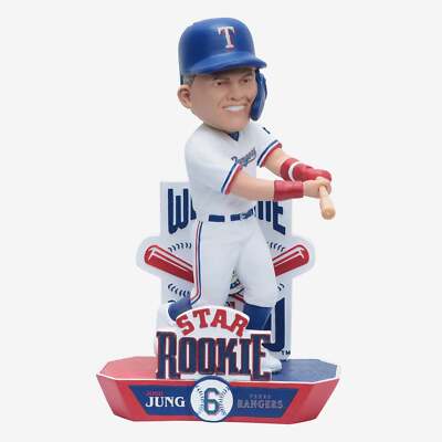 Josh Jung Texas Rangers Star Rookie Bobblehead MLB Baseball | eBay