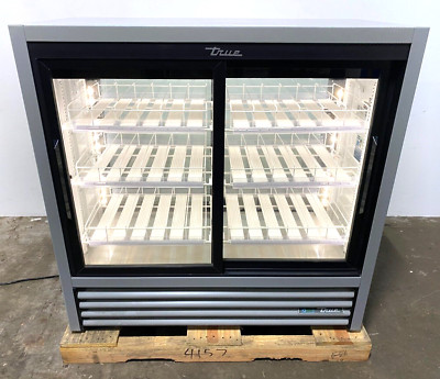 True GDM-41CPT-48-HC-LD Two Section Glass Door Merchandiser PASS ...