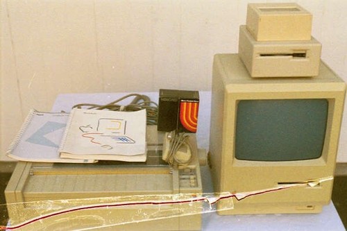 OLD VINTAGE COMPUTER, APPLE MACINTOSH, circa 1985 | eBay