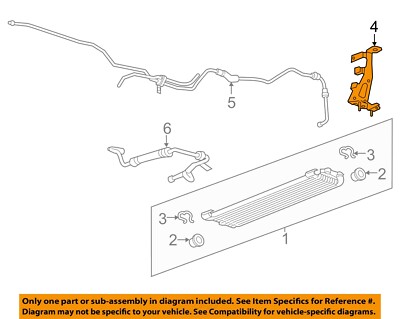 GM OEM 16-24 Camaro,CTS Cooling Trans Oil Cooler-Mount Bracket 23207707 ...