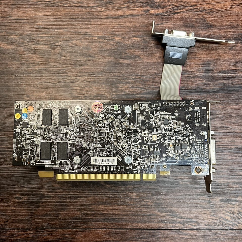 MSI ATI Radeon HD 4550 R4550 1GB PCI-e Video Card Low Profile HDMI DVI ...