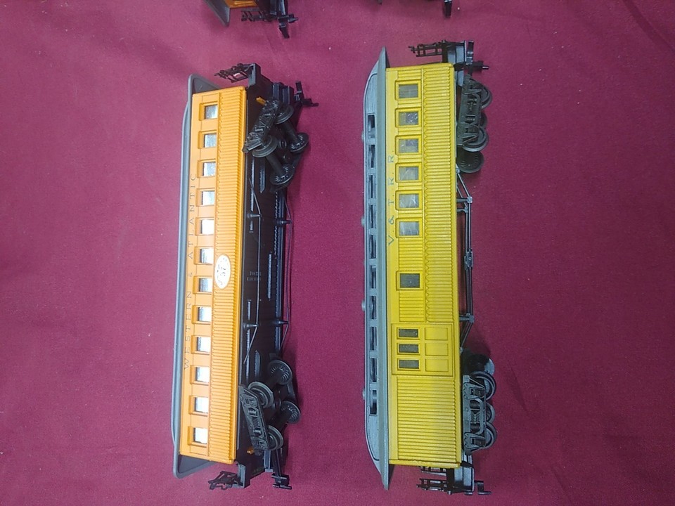 Pocher HO Scale train Passenger Car Lot Of 4 W&ARR/V&TRR Made In Italy ...