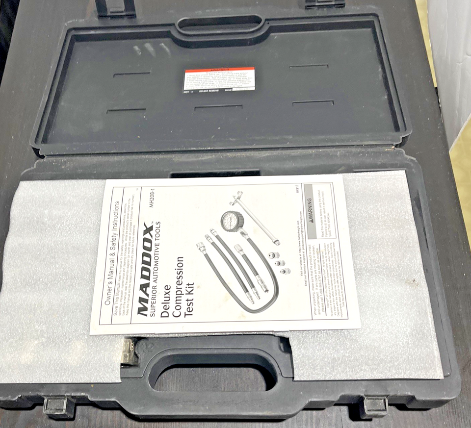 Maddox Superior Automotive Tools MH20B-1 Deluxe Compression Test Kit ...