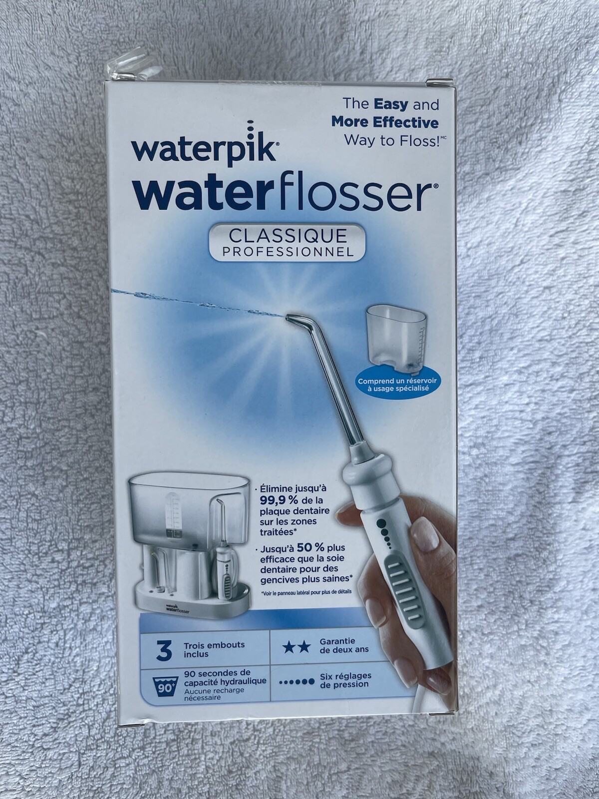 Waterpik WP-150-WF-02 Water Flosser - White for sale online | eBay
