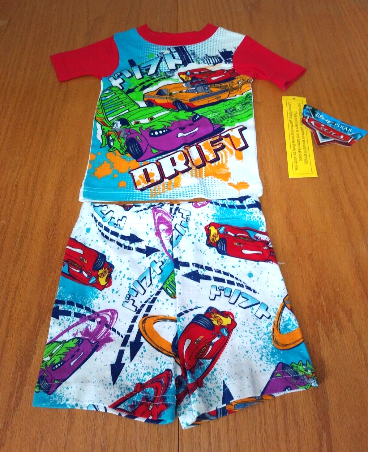 New WT Disney Pixar Cars PJ 'S Lightning | Grelly USA