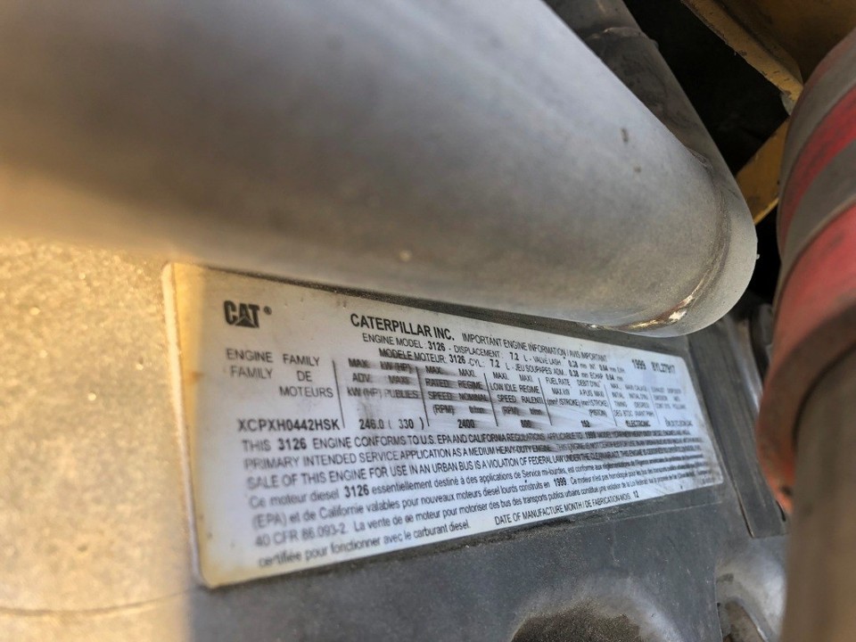 2000 Chevrolet C8500 RETIRED FLEET TRUCK w ALTEC AP45 POSI PLUS CAT ...