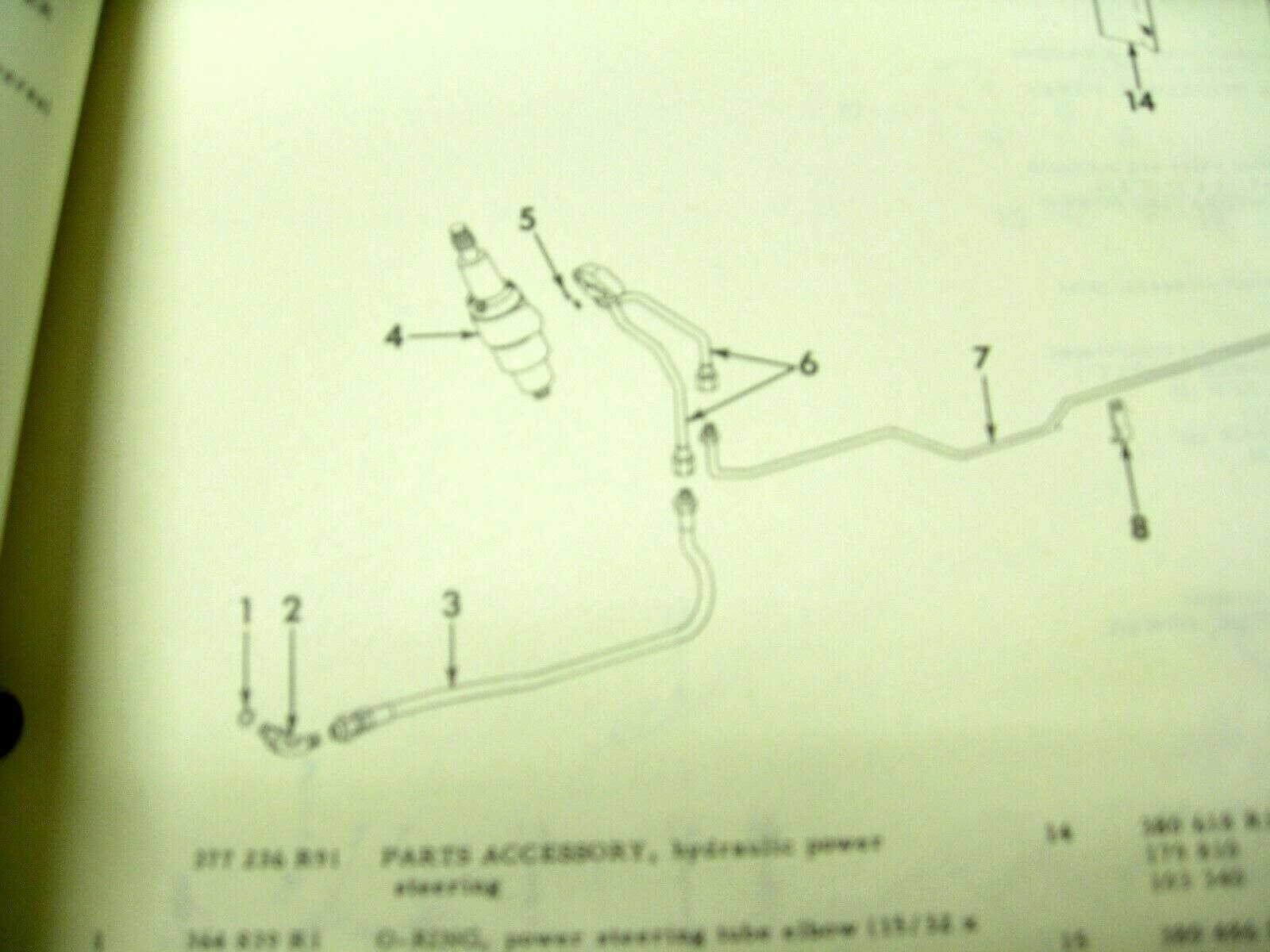 Farmall IH 404 power steering tube assembly # 381880r91 NOS | eBay