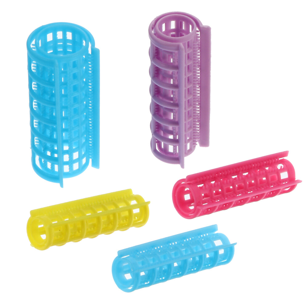 36Pcs Fringe Curls Bangs Hair Roller Curler Wave Rollers Curlers ...