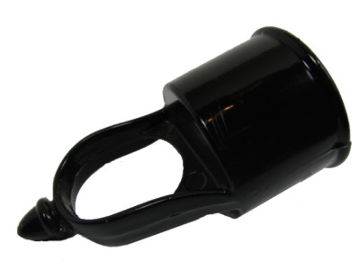 Black Aluminum Eye-Tops (Loop Caps) for Chain Link Fence - 6 Pack | eBay