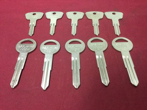 Automotive Key Blanks by Ilco, PA5 & X215, Set of 10 - Locksmith | eBay