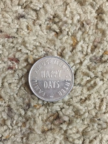 Happy Days Family Amusement Center Coin Token | eBay