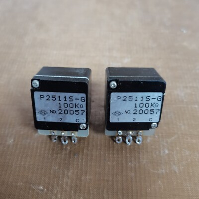 TKD Ko-on potentiometer 100k mono stepped tested good pair | eBay