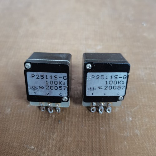 TKD Ko-on potentiometer 100k mono stepped tested good pair | eBay