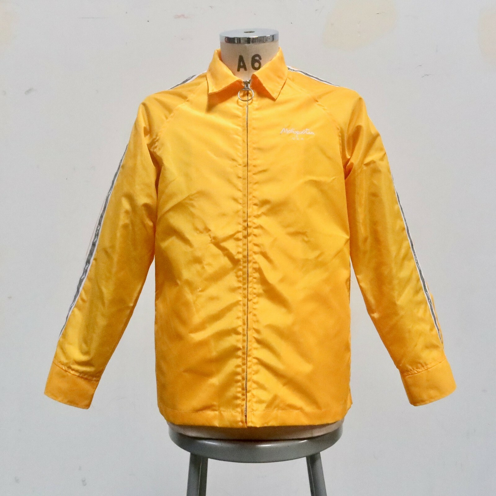 Metropolitan USA Logo Jacket Size M Made in USA Skate Skateboard HUF | eBay