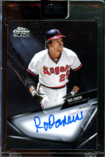 2021 Topps Chrome Black - Chrome Black Autographs Refractor #CBA-RC Rod ...