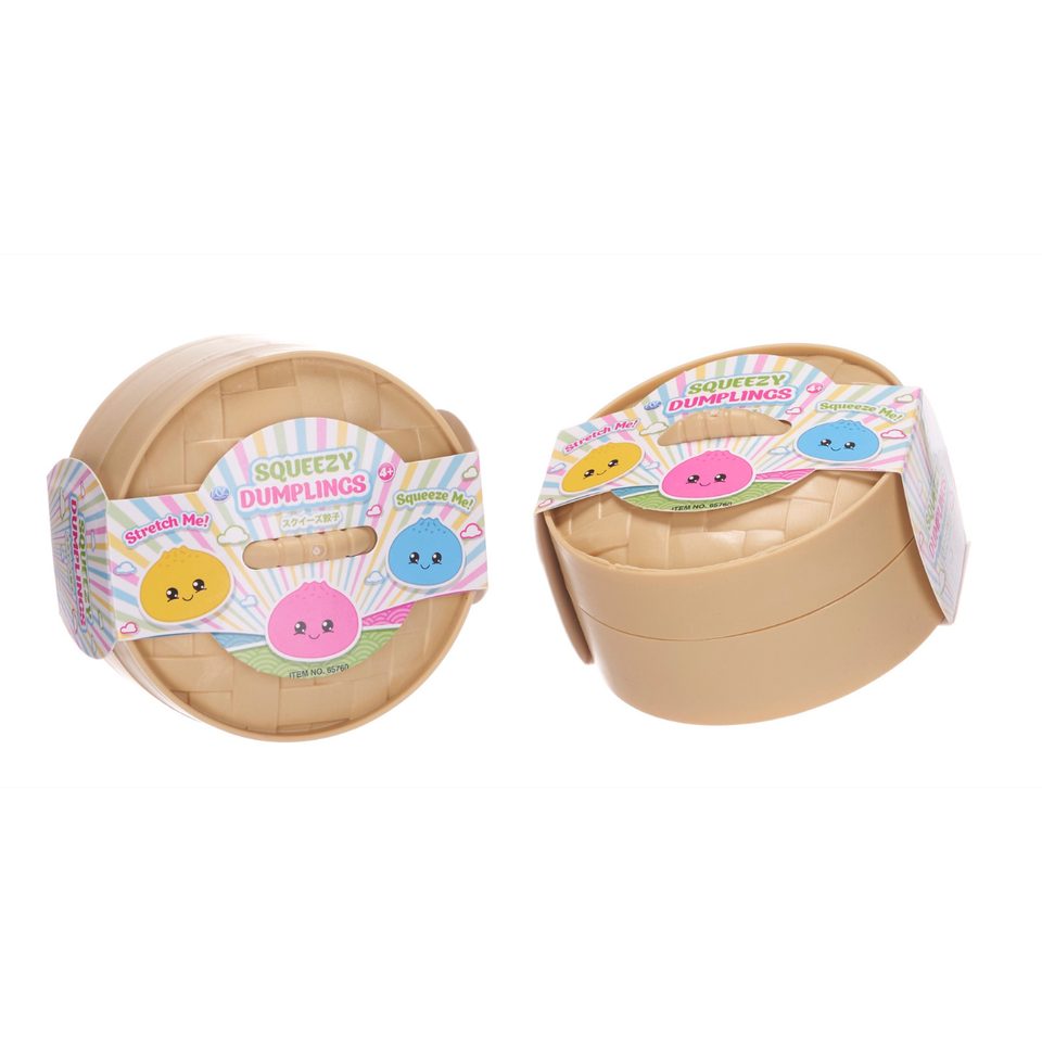 Squeezy Dumpling Stress Ball Toy Squishy Sensory Anxiety Kids Fidget ...