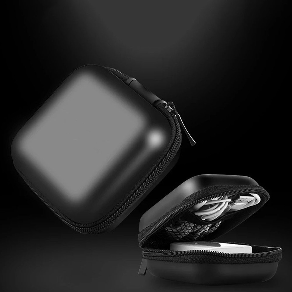 10 Pcs Small Audio Storage Bag Waterproof Headphone Zipper Headset ...