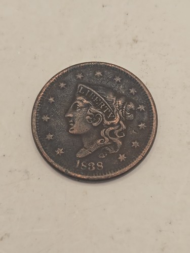 1838 Coronet Large Cent US Coin ¢1 | eBay