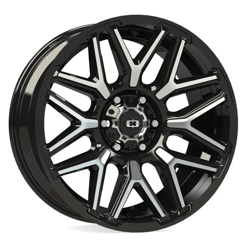 Vision 305 REKLUSE Wheels 22x10 (-19, 5x127, 78.1) Black Rims Set of 4 ...