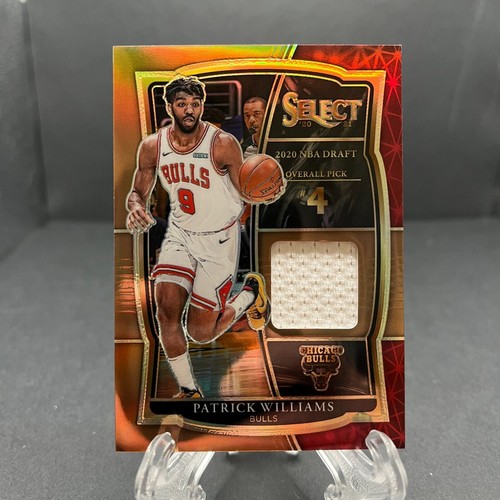 Patrick Williams 2020-21 Select Draft Selections Memorabilia Copper /49 ...
