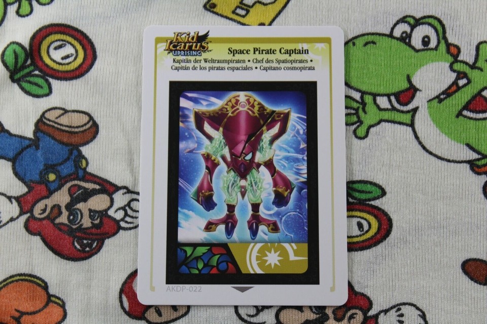 PANINI NINTENDO KID ICARUS UPRINSING AR CARDS GOLD WING & WINGLESS MINT ...