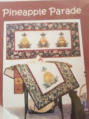 Pineapple Parade Quilt Pattern by P3 Designs Table Cover/Runner ...