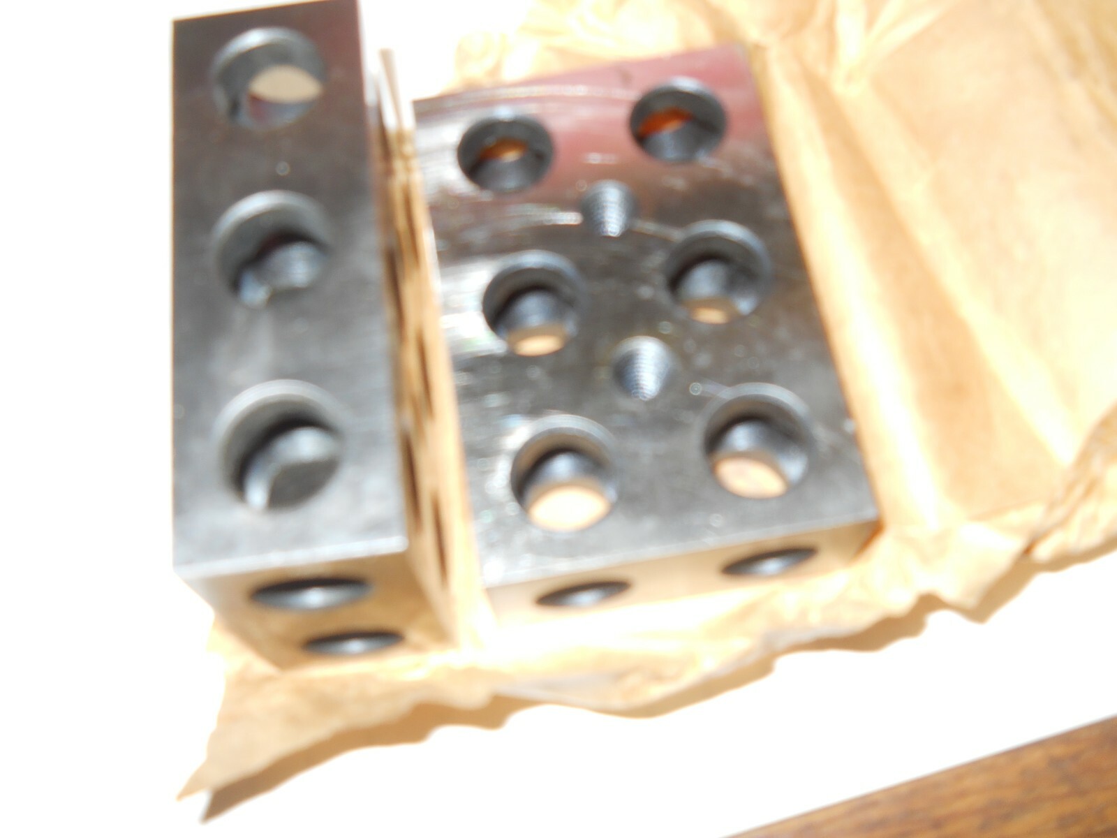 HFS Steel 1-2-3 Blocks, 1 Pair, Hardened Holes for sale online | eBay