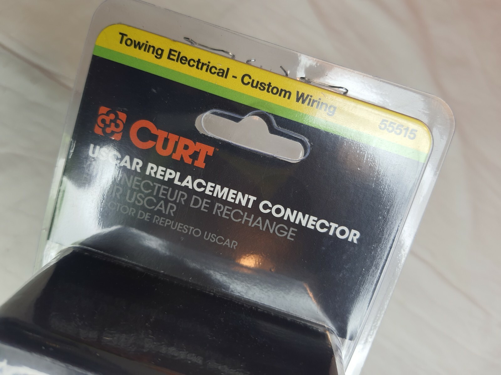 CURT USCAR Replacement Connector 55515 4 Way Flat Output Wiring ...