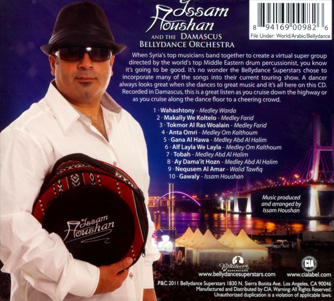 DAMASCUS BELLYDANCE ORCHESTRA/ISSAM HOUSHAN - ISSAM HOUSHAN & THE ...
