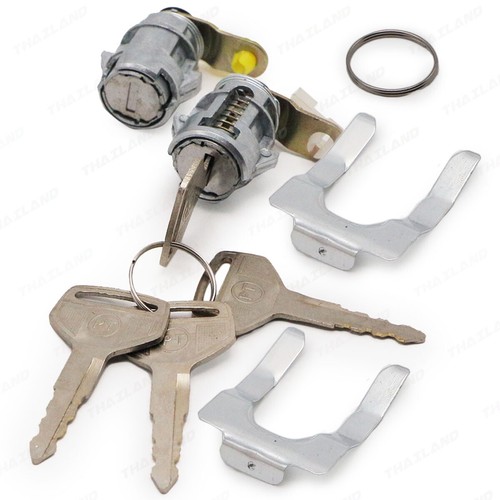 Set Lh+Rh Cylinder Door Lock With Key Fits Toyota Mighty-X LN85 LN106 ...