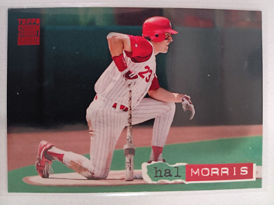 HAL MORRIS CINCENNATI REDS 1994 TOPPS STADIUM CLUB BASEBALL CARD #363 ...