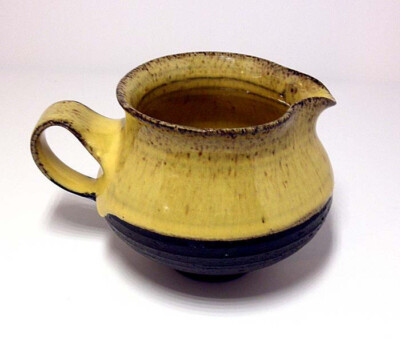 Vintage Creamer Chocolate Stoneware Denmark Studio Pottery by Henrik ...